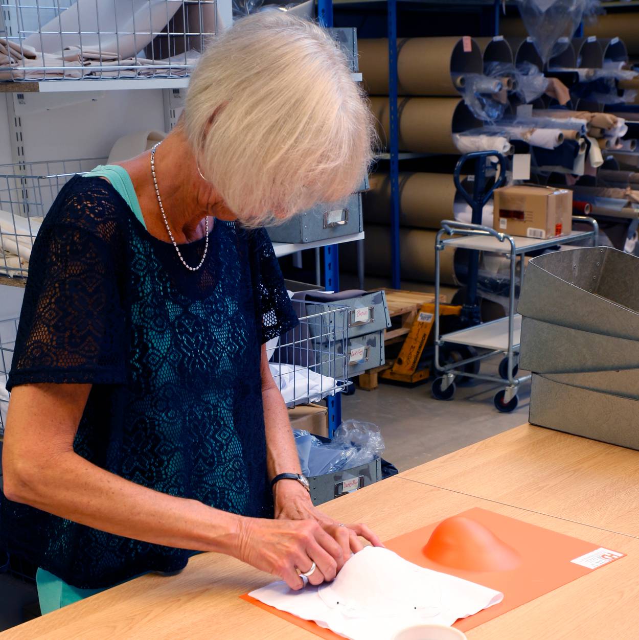 Creating a bra - a visit to Miss Mary's bra atelier